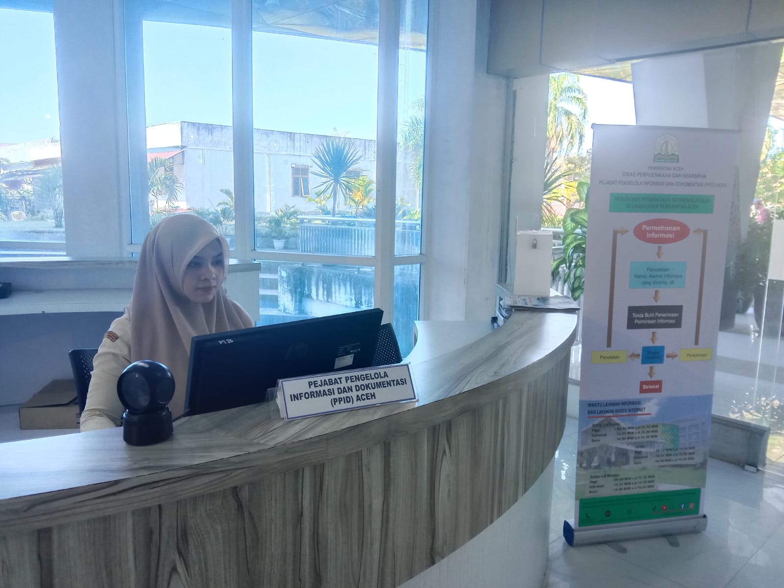 Ruang PPID DPKA – Dinas Perpustakaan dan Kearsipan Aceh
